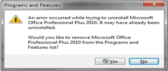 An error occurred while trying to uninstall Microsoft - Techyv.com An error occurred while trying to uninstall Microsoft - Techyv.com